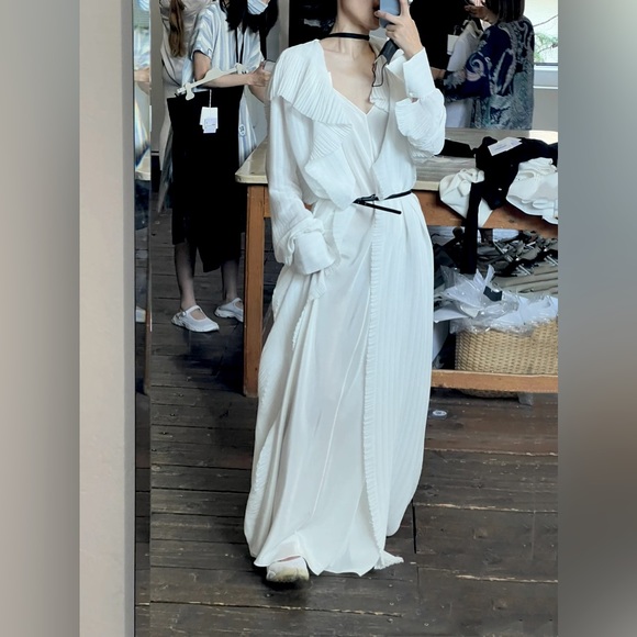 The Row | Dresses | The Row Runway Authentic Brand New White Dress With ...